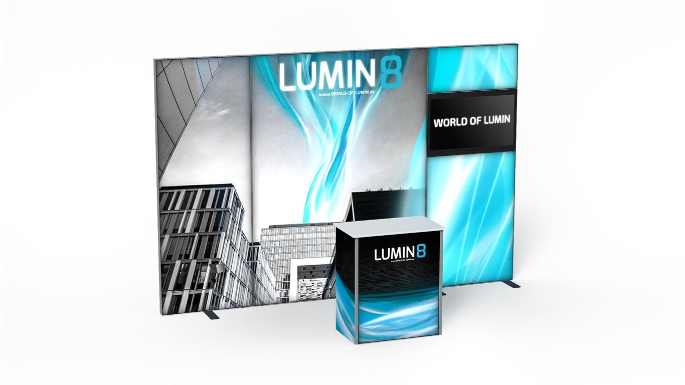 LUMIN8 Mobiles Messesystem - LA CONCEPT