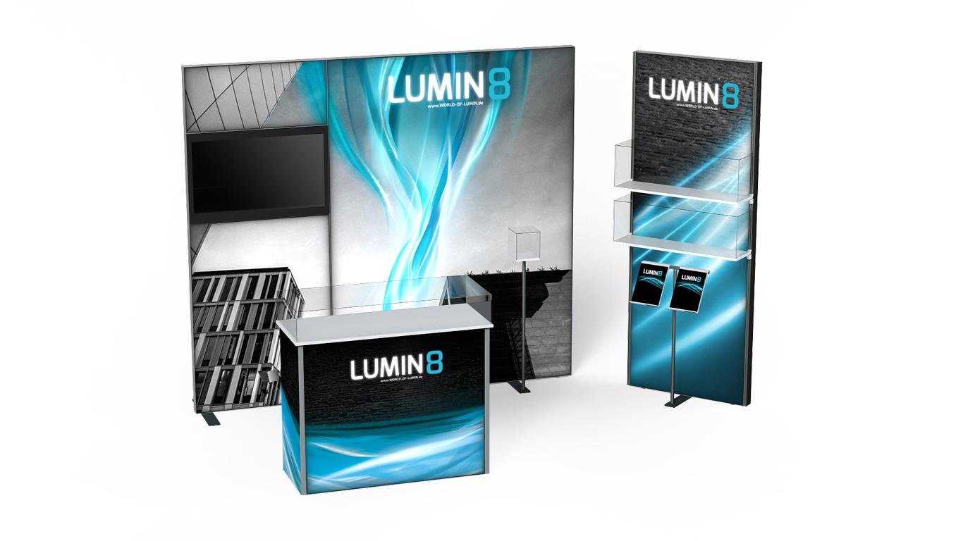 LUMIN8 Mobiles Messesystem - LA CONCEPT